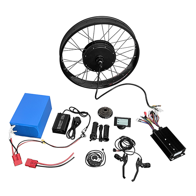 20x4inch 72V 29Ah 5000W Electric Fat Bike Conversion Kit